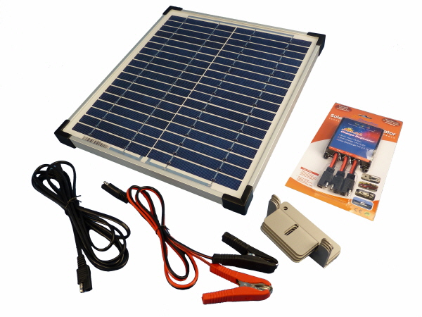 15 Watt Solar Panel Charging Kit | eBay