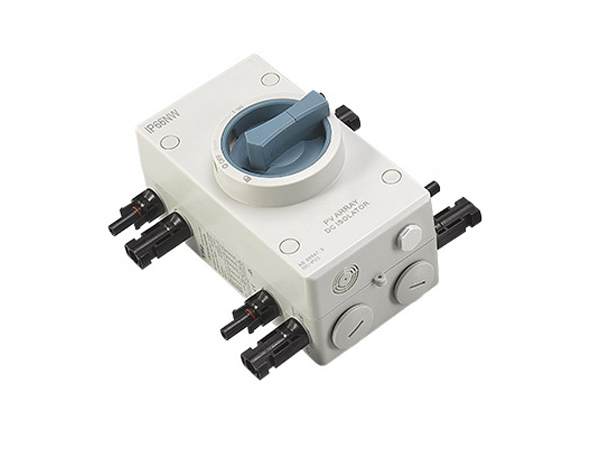 DC Isolator Switch with MC4 Connection - Two String - Sunshine Solar ...