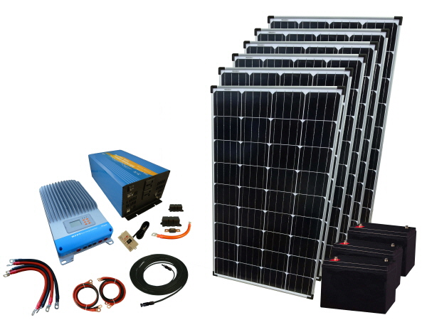 12V - Off Grid Solar Kits with Batteries - Sunshine Solar